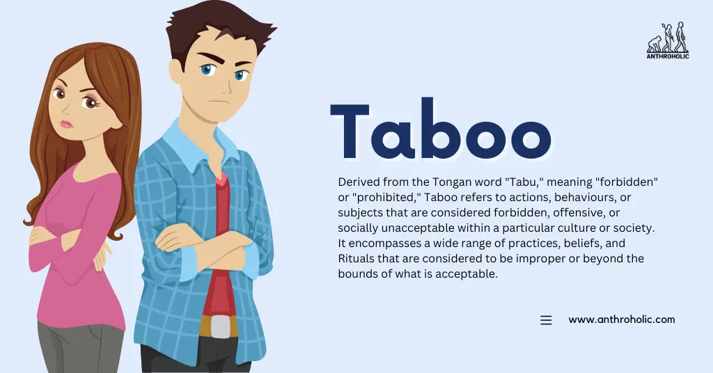 American Taboos: Key Examples and Insights