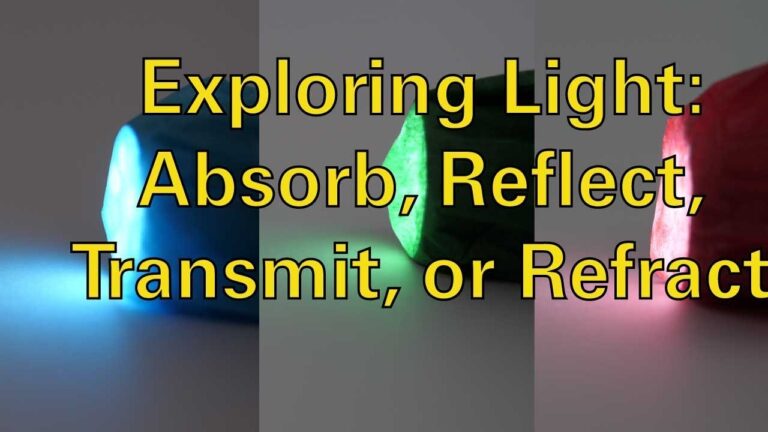 Examples of Absorption of Light in Nature and Technology