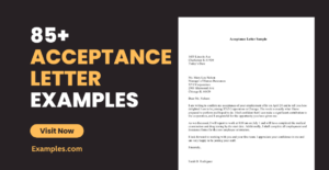 Examples of Acceptance Letters: What You Need to Know