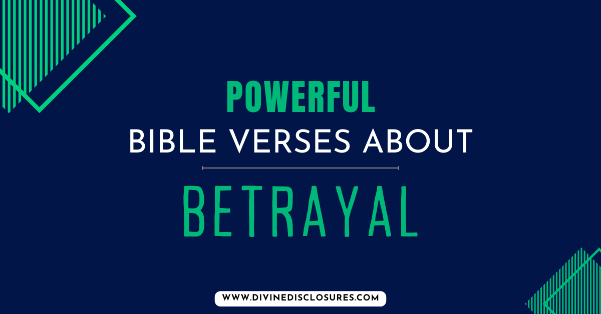 Examples of Betrayal in the Bible Explained