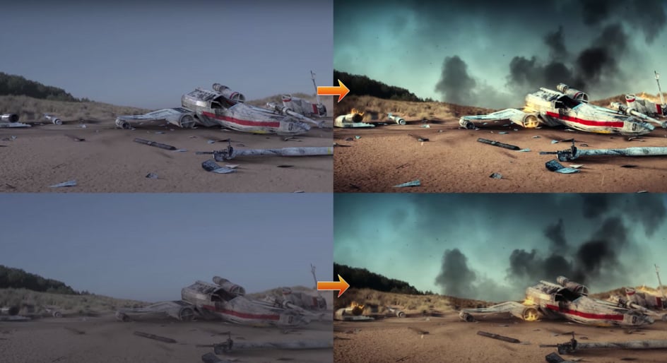 Examples of Compositing in Film and Digital Art