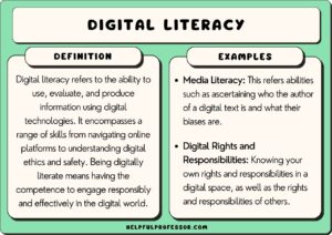 Examples of Digital Literacy in Everyday Life