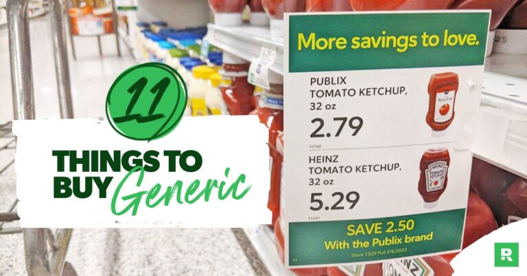 Examples of Generic Brands That Save You Money