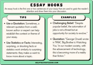 Hooks for Essays: Engaging Examples to Use
