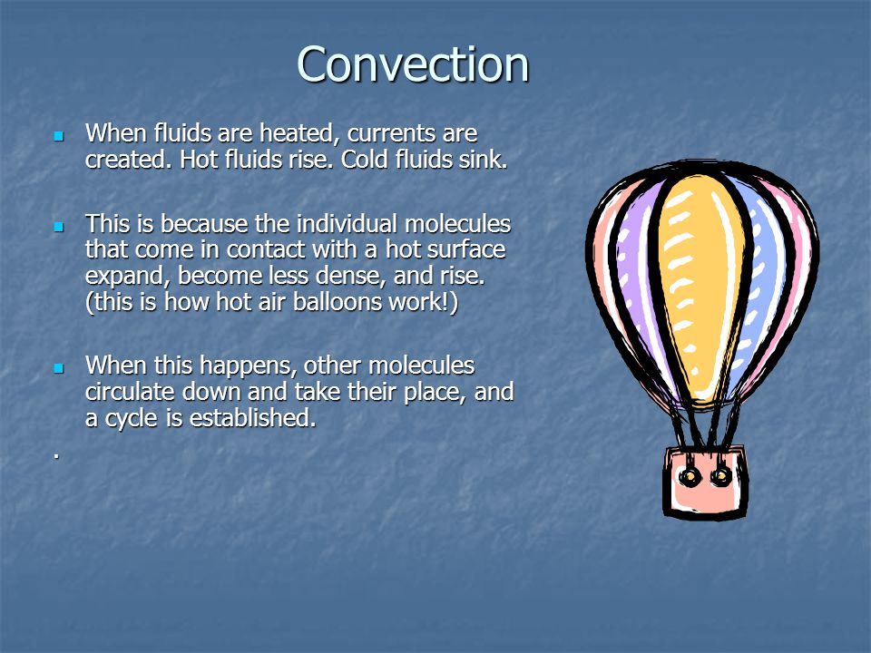 How Is a Hot Air Balloon Convection Works