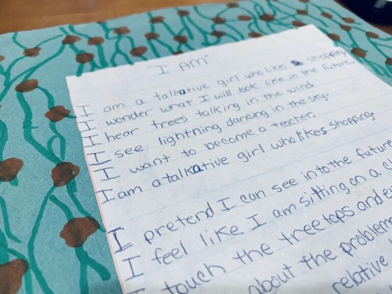 "I Am" Poem Examples for Self-Expression